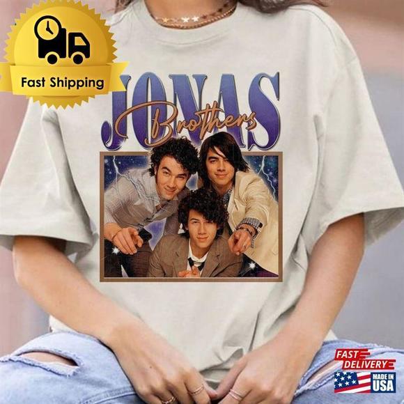 Tops | Nick Jonas Brothers Tshirt Movie Rapper Retro Retro 9s | Poshmark